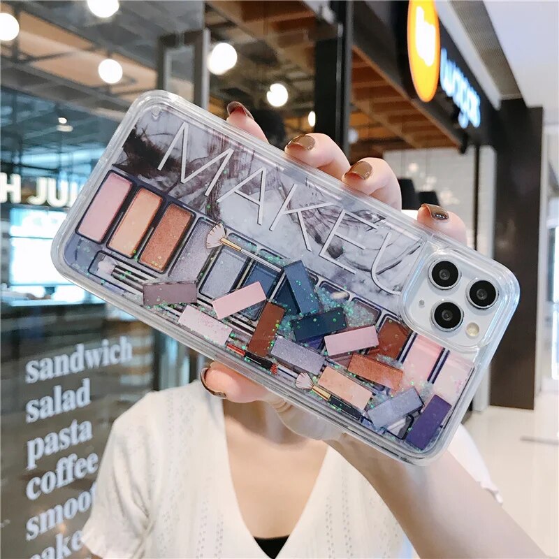 Quicksand Makeup Glitter Phone Case for iPhones - Winfinity Brands
