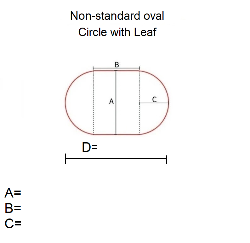 Oval or Odd SHAPE Custom Quoting 1.5mm Crystal Clear or Transparent Ma ...
