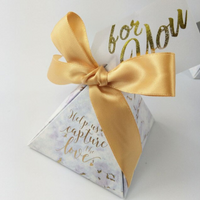 DIY Marble Pyramid Style Thank You Gift Boxes - Winfinity Brands
