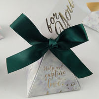 DIY Marble Pyramid Style Thank You Gift Boxes - Winfinity Brands