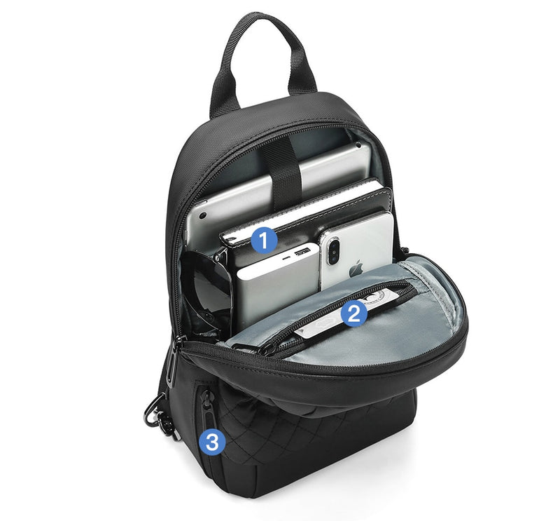 Mens Cross Body Messenger Bag - Winfinity Brands