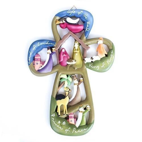 My First Crucifix - Children's Wall Crucifix - Colorful Kids Wall Cros ...